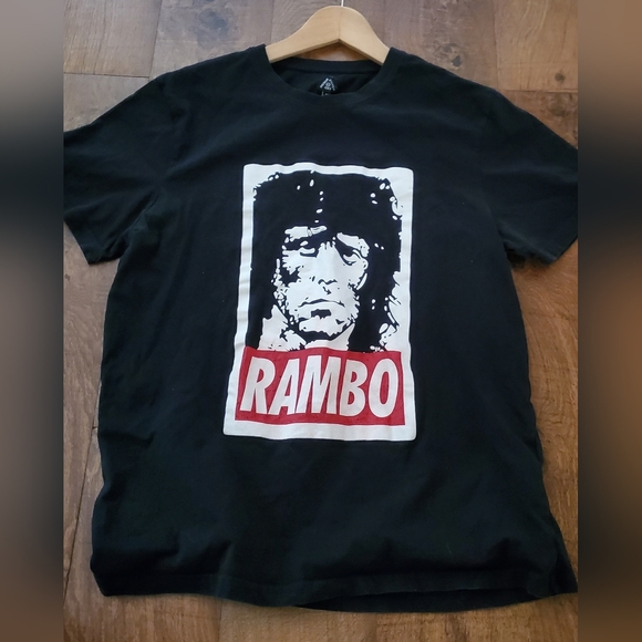 American Stitch | Shirts | American Stitch 983 Mens Size M Black Rambo ...